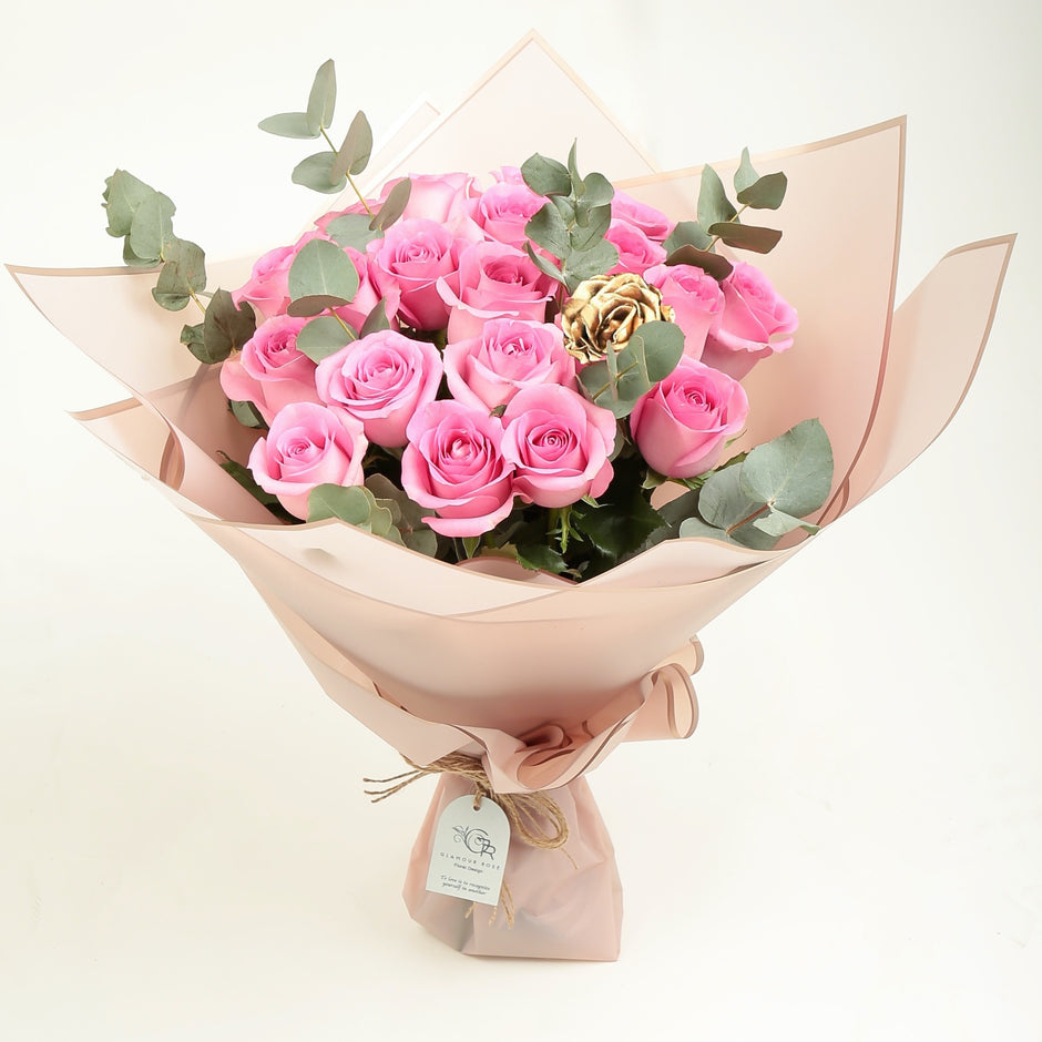 Rose Flower Bouquet | Beautiful Rose Bouquets Delivery Dubai