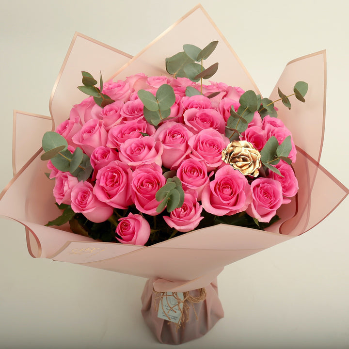Rose Flower Bouquet | Beautiful Rose Bouquets Delivery Dubai